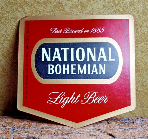 National Bohemian Beer Label | eBay