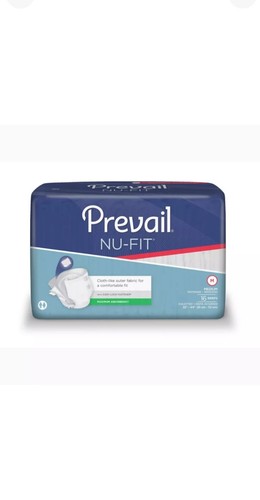 First Quality Nu-Fit Adult Brief Diaper 16 MEDIUM Extra Abs Pack Of 2 ...