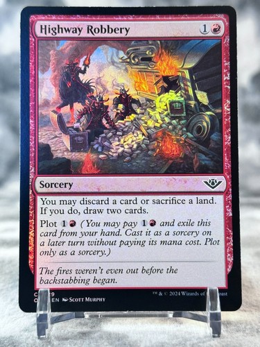 Highway Robbery - MTG: Outlaws of Thunder Junction - Foil | eBay