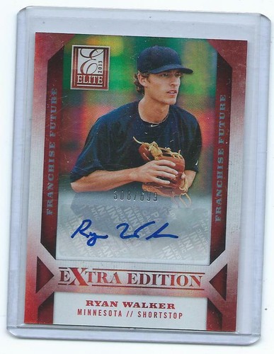 2013 Extra Edition*-Ryan Walker Rookie autograph 306 /699-Twins | eBay