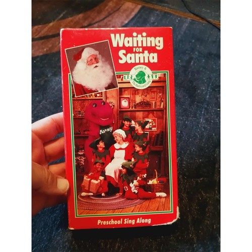 Barney & The Backyard Gang Waiting for Santa VHS 1990 Rare Christmas ...