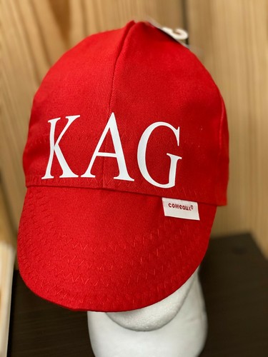Trump KAG Welding Welders Hat Comeaux Caps Red Reversible Keep America ...
