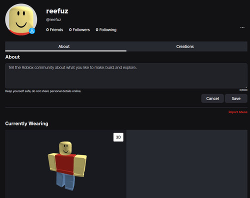OG 2008 Roblox Account “reefuz” - Builderman Follow - XTREME DISCOUNT ...