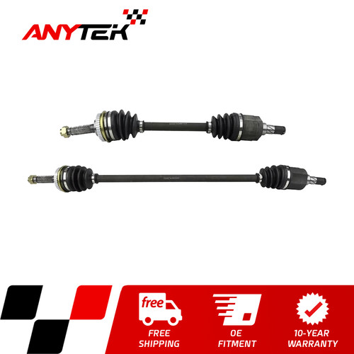 Pair Front CV Axle Shaft for 95-2001 Chevy Geo Metro Suzuki Swift 1.3L ...
