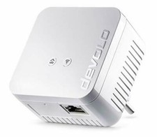 devolo 500 Mbps Wireless- & - Ethernet-Hub -/- Switch PowerLAN ...