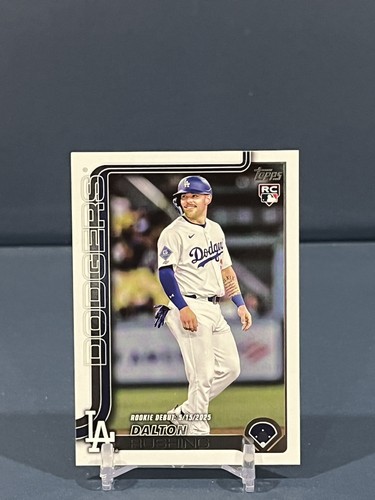 2025 Topps Update Series Dalton Rushing Rookie Debut Dodgers | eBay