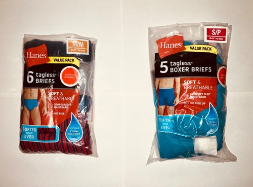 Hanes 5 pack Bikini Briefs Multicolor Size M 4 Pack Boxer Briefs Teal ...