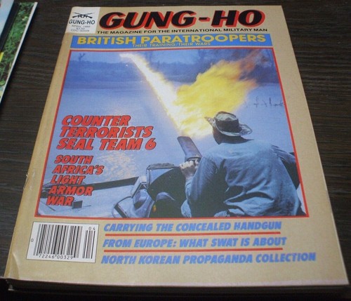 GUNG-HO Military/Mercenary Magazine - April 1986 | eBay