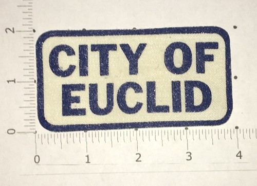 City of Euclid Patch - Vintage | eBay