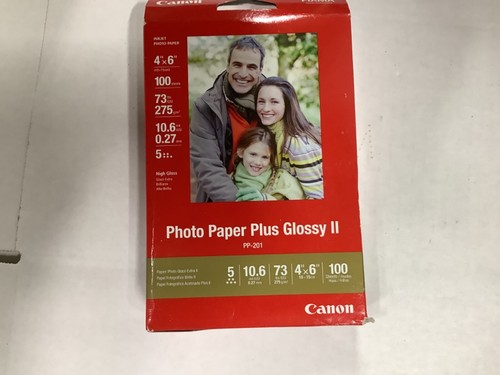 Canon 4x6 Photo Paper Plus Glossy II 100 Sheets | eBay