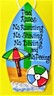 Lot Of 4 Surf Surfboard Beach pool Chalkboard Chalk Beach Menu Prop ...