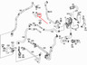 NEW MERCEDES-BENZ GLE W166 HOT WATER HOSE CONNECTION FITTING ...