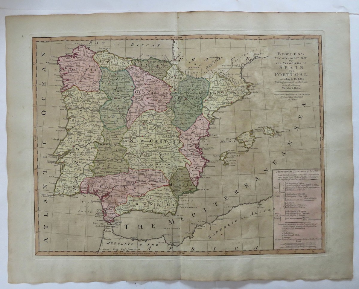 Mapa Antiguo De Europa