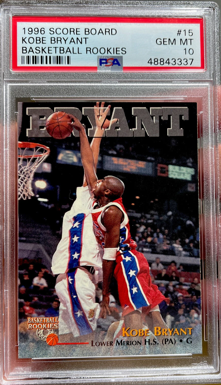 Kobe Bryant 1996 Score Board #15 Basketball Rookies Price Guide ...
