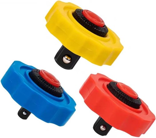 1/4" 3/8" 1/2" DRIVE THUMBWHEEL RATCHET SET, 72 TOOTH FINGER RATCHET ...