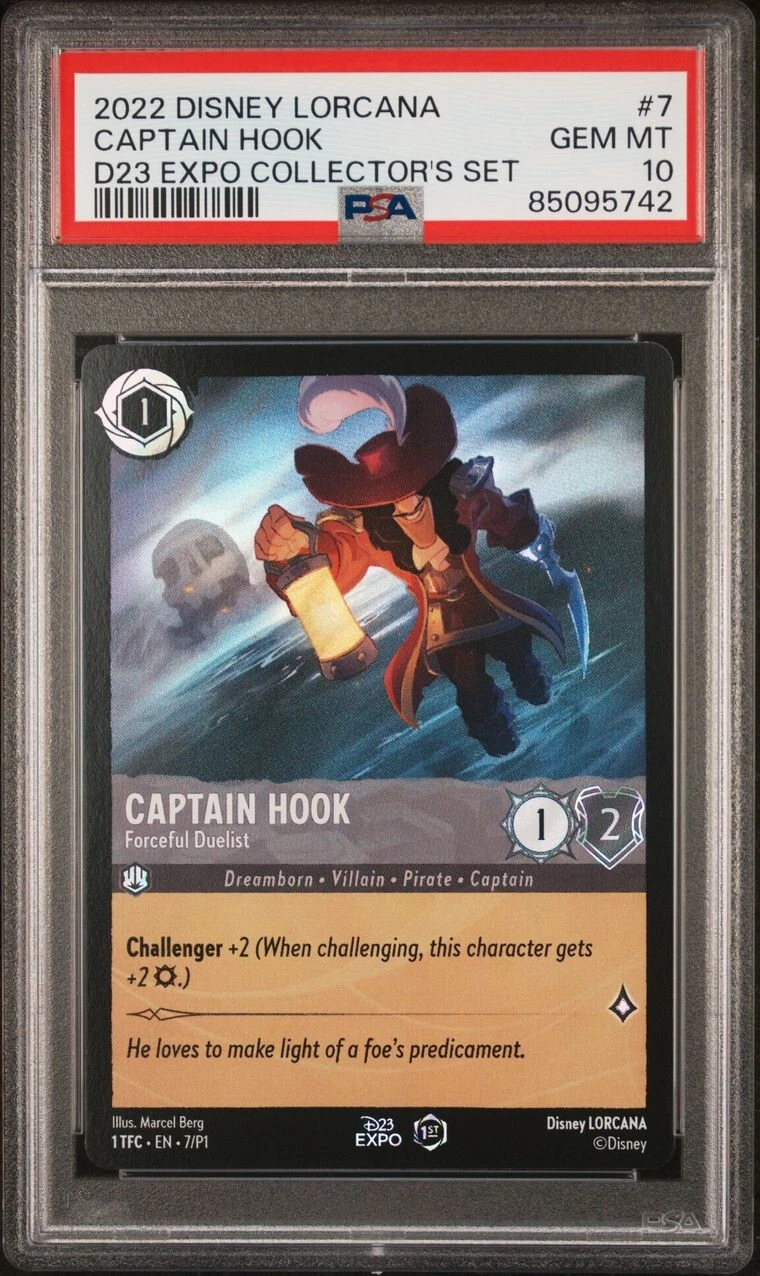 Captain Hook 2022 D23 Promos #7 Promo Price Guide - Sports Card Investor