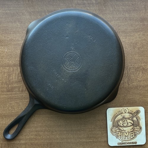 Griswold #8 Small Block Logo Cast Iron Skillet Early Handle - JMB ...