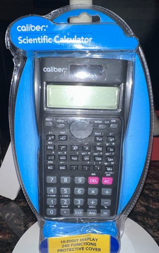 New Caliber Scientific Calculator 10-Digit LCD Display 240 Functions In ...