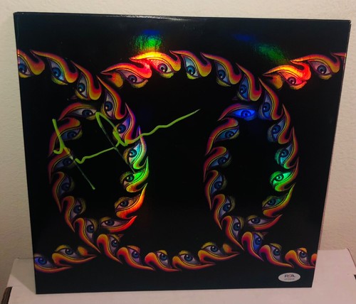 Justin Chancellor Tool Lateralus Signed Vinyl Record LP Album PSA RARE ...