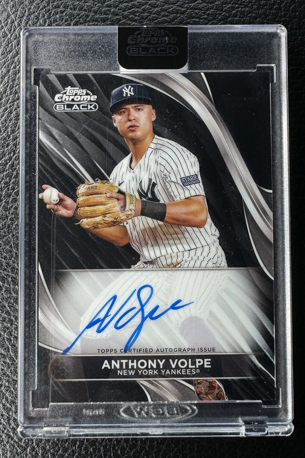 Anthony Volpe 2024 Topps Chrome Black #CBA-AV Autographs RAW Price ...