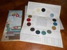 1968 CHEVROLET PAINT COLOR CHIPS BROCHURE '68 CHEVY CAMARO CHEVELLE ...