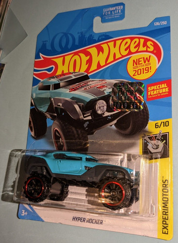 Hot Wheels Hyper Rocker Experimotors 6/10 Car 126/250 - 2019 HW FACTORY ...