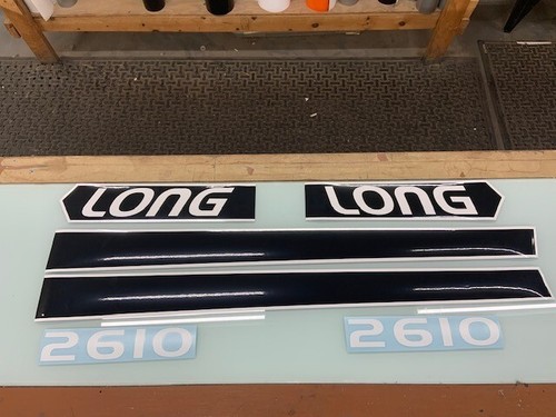 Aftermarket Long 2610 Hood Tractor Decals | eBay