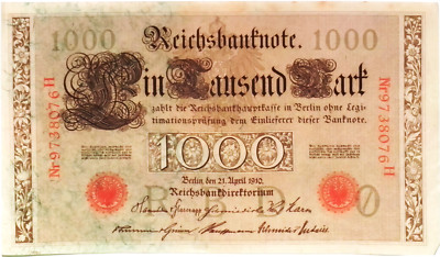 1910 German 1000 Mark for sale | eBay