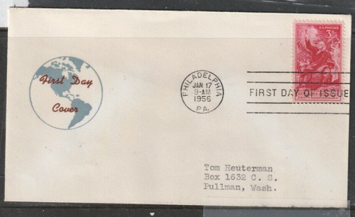 U.S. Scott # 1073 Benjamin Franklin First Day Cover FDC | eBay
