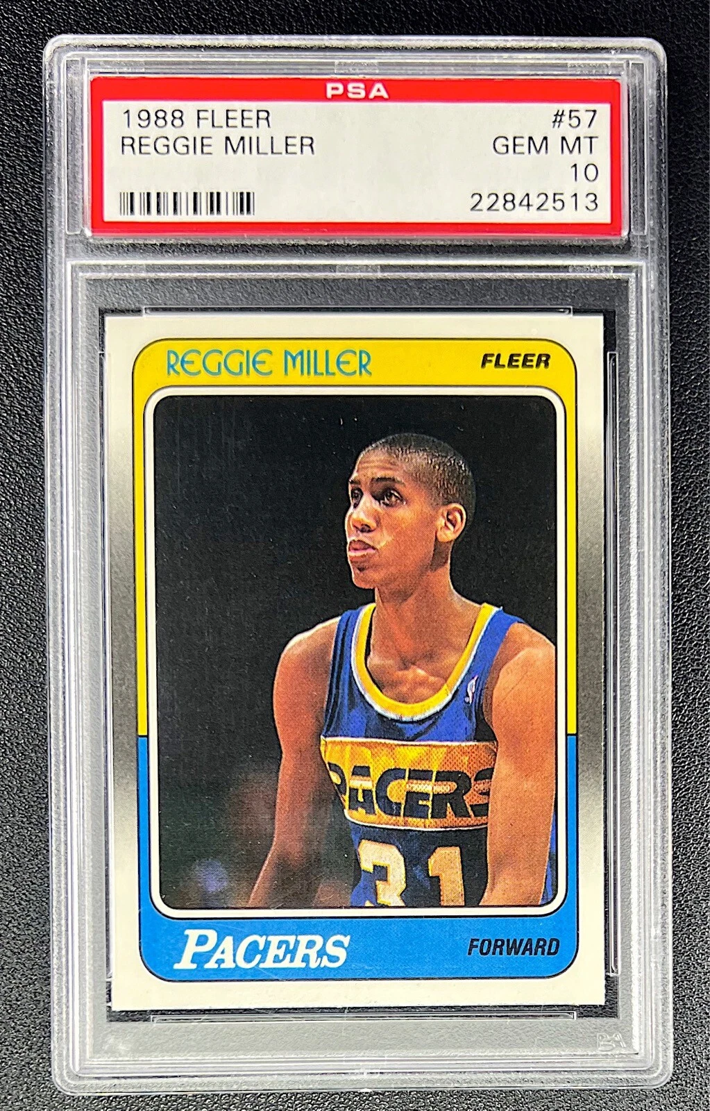 Reggie Miller 1988 Fleer #57 Base Price Guide - Sports Card Investor