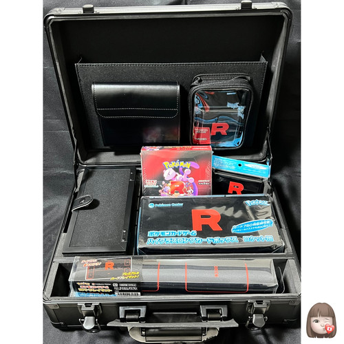 The Glory of Team Rocket Attache Case and Supply 6set Pokemon Japanese ...