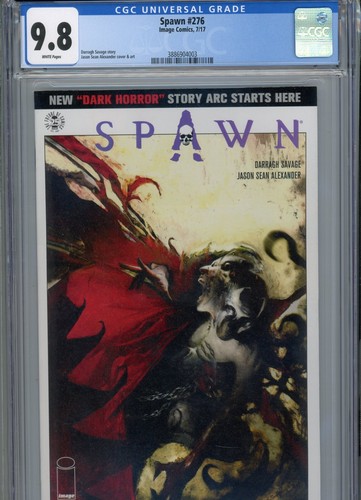 SPAWN #276 MT 9.8 CGC WHITE PAGES SAVAGE STORY ALEXANDER COVER AND ART ...