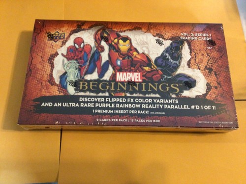 2022 Marvel Beginnings Volume 2 Series 1 Factory Sealed Box Nice | eBay