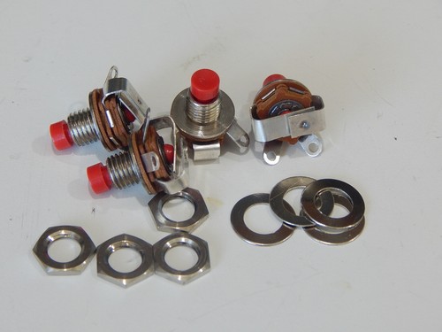 SWITCHCRAFT 951 Tiny-Switch Pushbutton SPST NORMALLY OPEN - LOT OF 4 ...