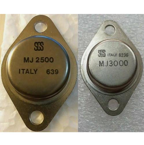 1pairs OR 2PCS Transistor SGS(ST) TO-3 MJ2500+MJ3000 | eBay