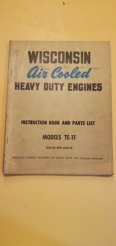 Wisconsin Engine Manual TE TF | eBay