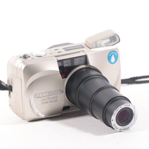 Olympus Stylus Zoom 140 DLX 35mm Point & Shoot Compact Film Camera ...