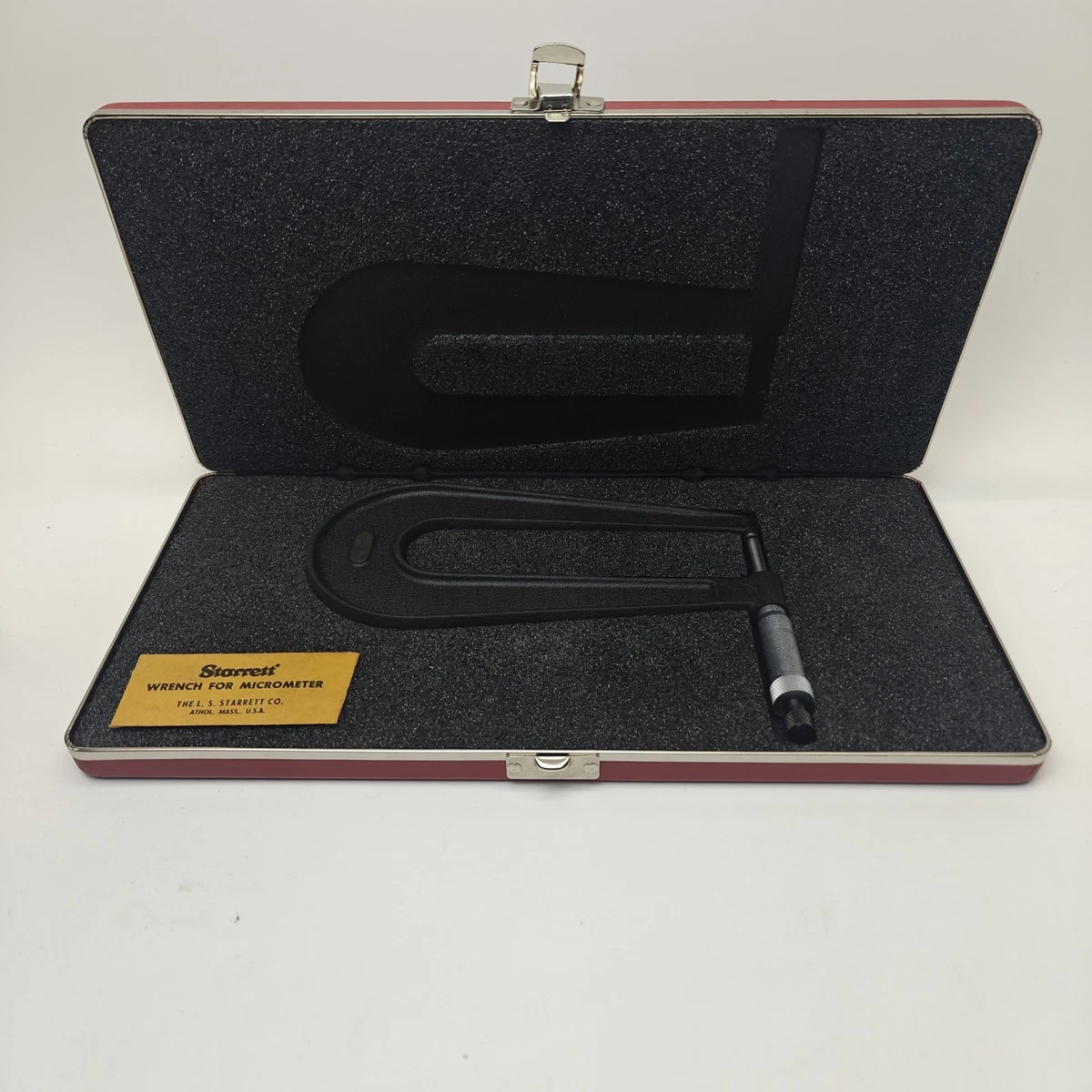 Deep Throat Micrometer MH GLOBAL - 6 Inch Throat Depth, 0-1 Inch Range ...