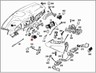 Genuine MERCEDES Cls Gle Gls To charge air line left Noise damper ...
