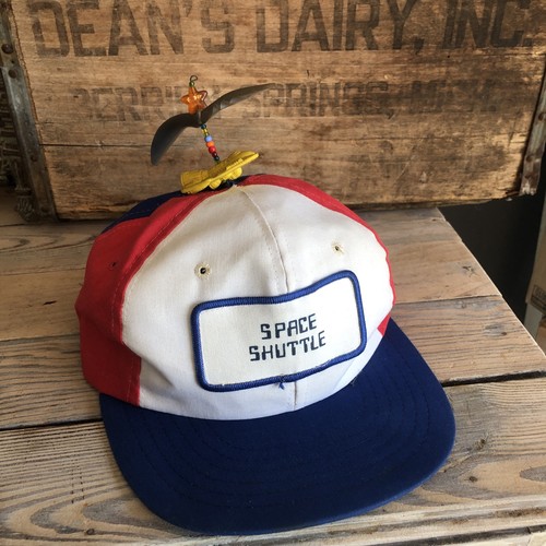 NASA Space Shuttle Baseball Cap Snap Back Hat Red White Blue Propeller ...