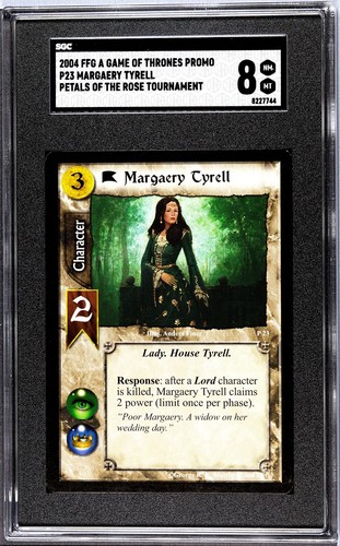 2003 Game of Thrones CCG Petals of the Rose Promo P23 Margaery Tyrell ...