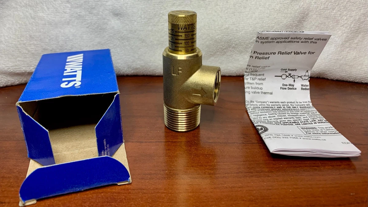 Pressure Relief Valve Apollo Bronze Safety Relief Valve 30 Psi | 3/4 ...