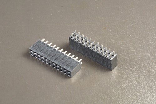 Lot of 2 SSW-111-01-S-D Samtec Unshrouded Header Receptacle 22 Pos 2 ...