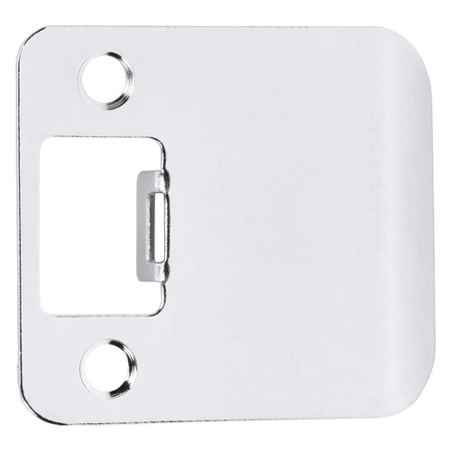 Designers Impressions Polished Chrome 2" Extended Strike Plate - 2-1/2 ...