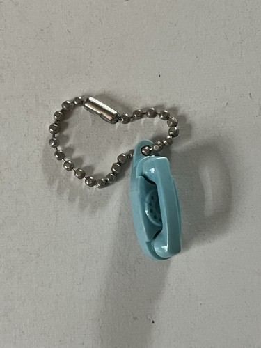 1970s VINTAGE PRINCESS TELEPHONE KEYCHAIN “BLUE” 👀LQQK👀 | eBay