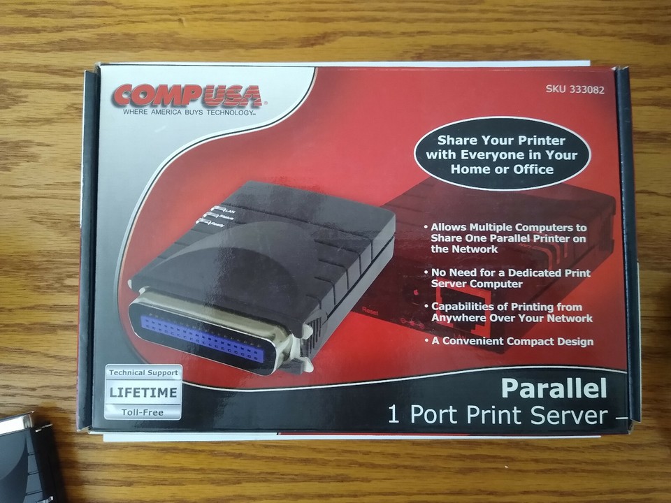 parallel port print server products for sale | eBay
