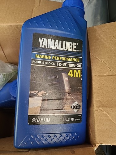 YAMAHA YAMALUBE 4 STROKE FC-W 10W-30 4M OIL 1 QUART LUB-10W30-FC-12 | eBay