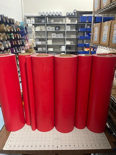 ThermoFlex Plus 20" Red 12yds ThermoFlex HTV Heat Transfer Vinyl | eBay
