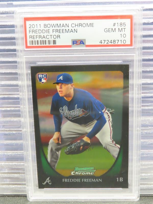 Freddie Freeman 2011 Bowman Chrome #185 Refractor Price Guide - Sports ...