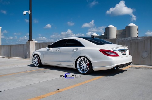 Cars 2015 incurve wheels tuning cls63 amg Desk Mat Stitched | eBay
